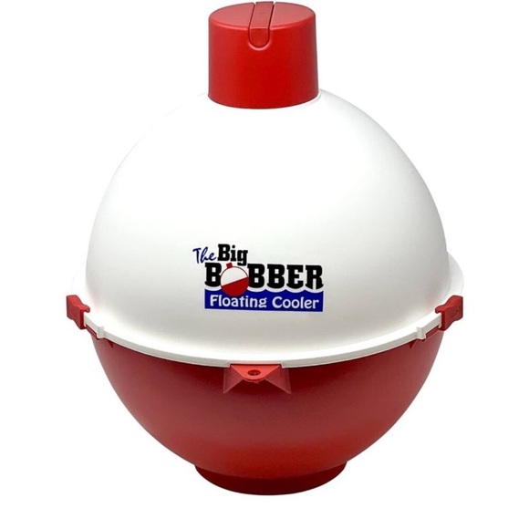 Bass Pro Shops | Other | Red And White Big Bobber Floating Cooler ...